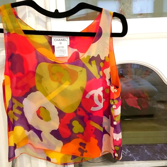CHANEL | Tops | Chanel Top | Poshmark
